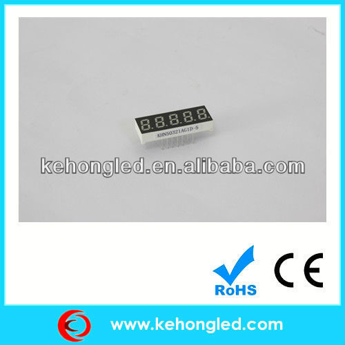 Full Colors 7 Segment Indicators 5 Digit Led Display, High Quality Full ...