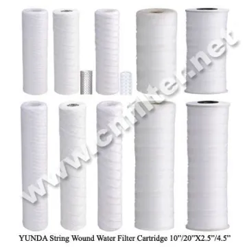 String Wound Cotton Filter Cartridge Supplier, High Quality String ...