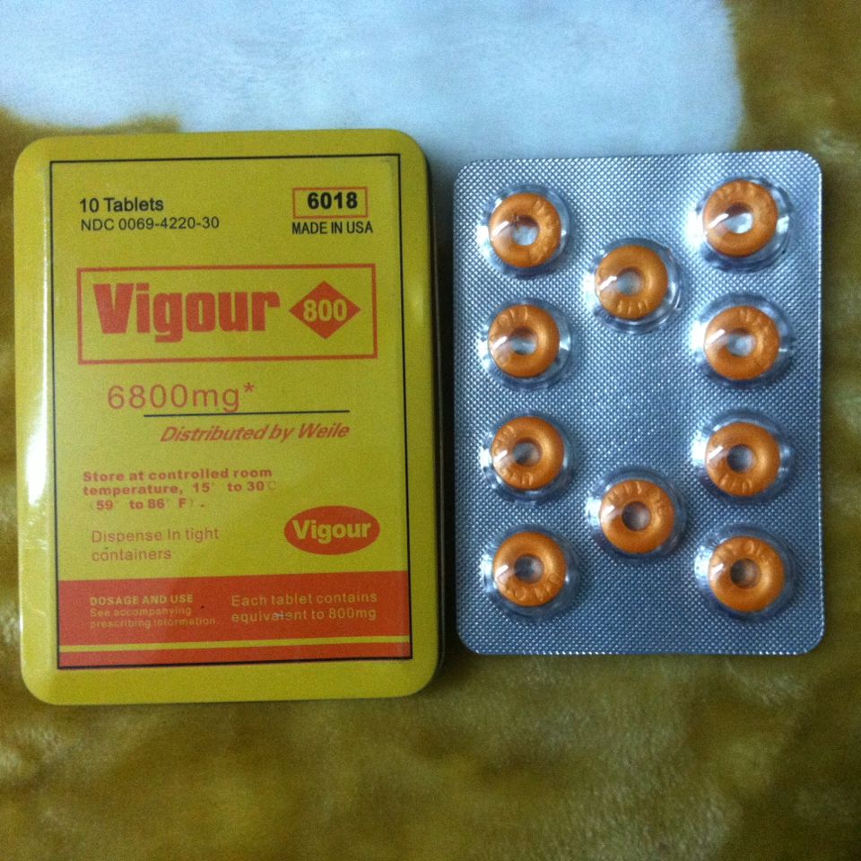 Vigour 800 Sexual Medicines Metal Packing, High Quality Vigour 800 ...