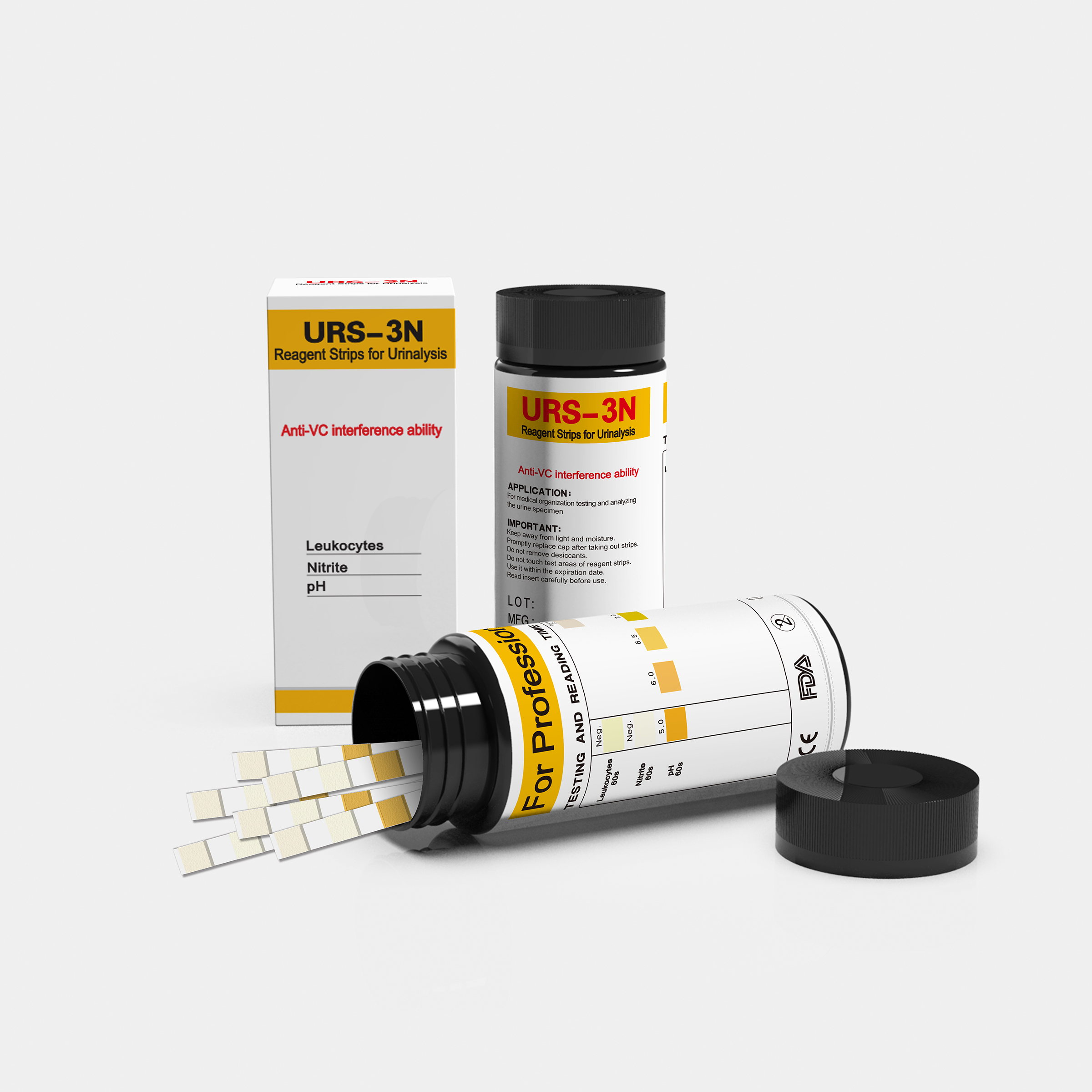 Rebranding the Visual Urine Strip URS-3N Good Value for Money