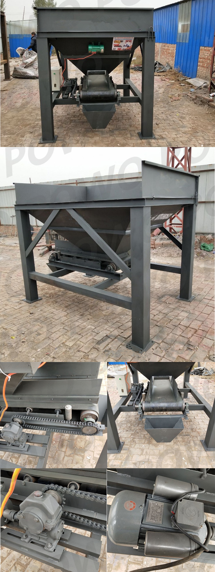 Automatic Weighing And Measuring Single Hopper Sand Bagging Machine ...