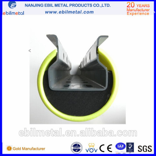 Plastic Upright Protector For Steel Racks / Warehouse Storage Racking ...