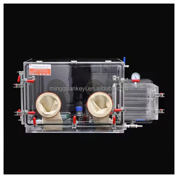 Customizable Inert Gas Glove Box With Vacuum Antechamber And Openable ...