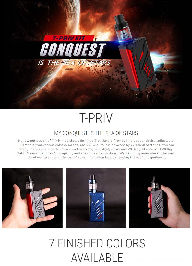 Original Smok T-priv Kit, Bossgoo.com의 고품질 Original Smok T-priv Kit