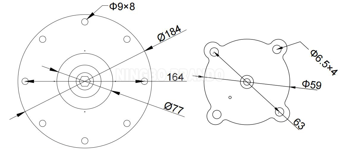Diaphragm For C52 Pulse Valve Membrane Kit, High Quality Diaphragm For ...
