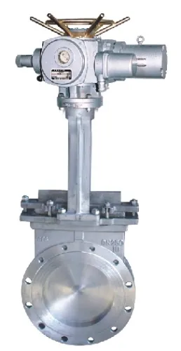 Rotary Multi Turn Actuator 50mm Knife Gate Valve, High Quality Rotary ...