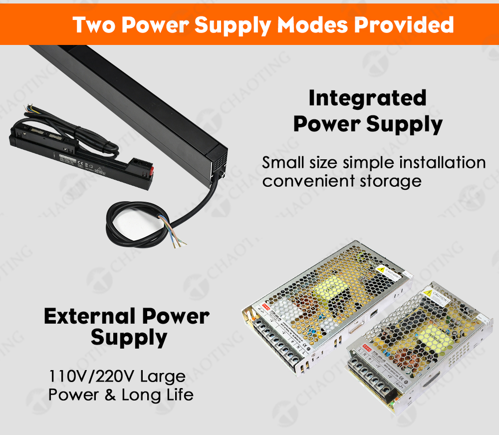 48v Magnetic Track System Surface Mounted Spot Focus Lamp Linear Light ...