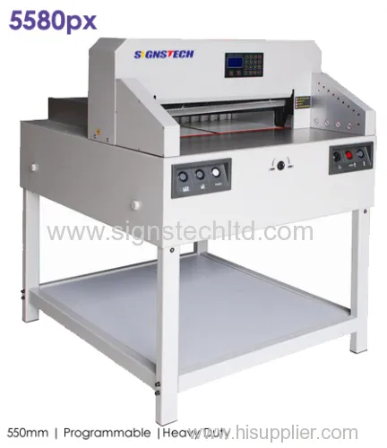 550mm Programmable Paper Guillotine , High Quality 550mm Programmable ...