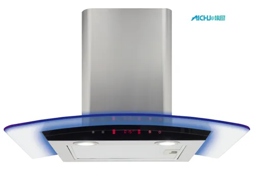 Curved Glass Extractor With Edge Lighting High Quality Curved Glass Extractor With Edge