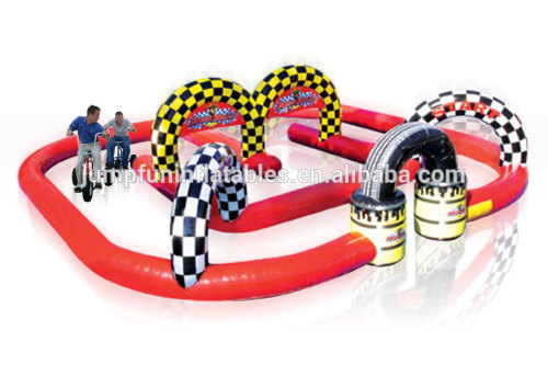 Inflatable Race Track For Tricycle / Inflatable Start Finish Race Track ...