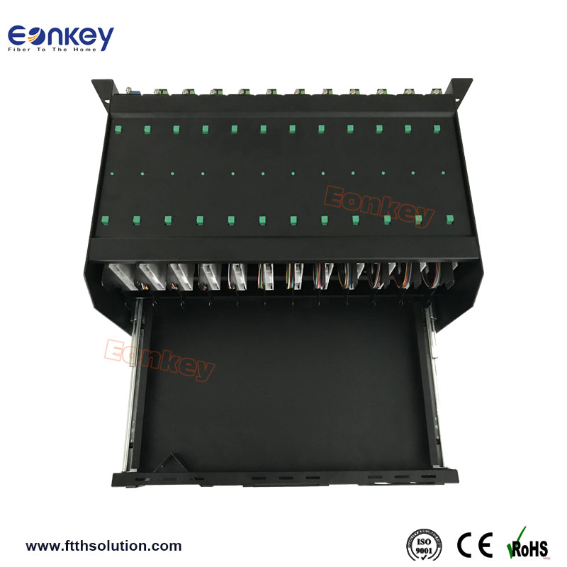 High Quality 12-module Wall Mount Mini 144-cores Patch Panel Odf, High ...