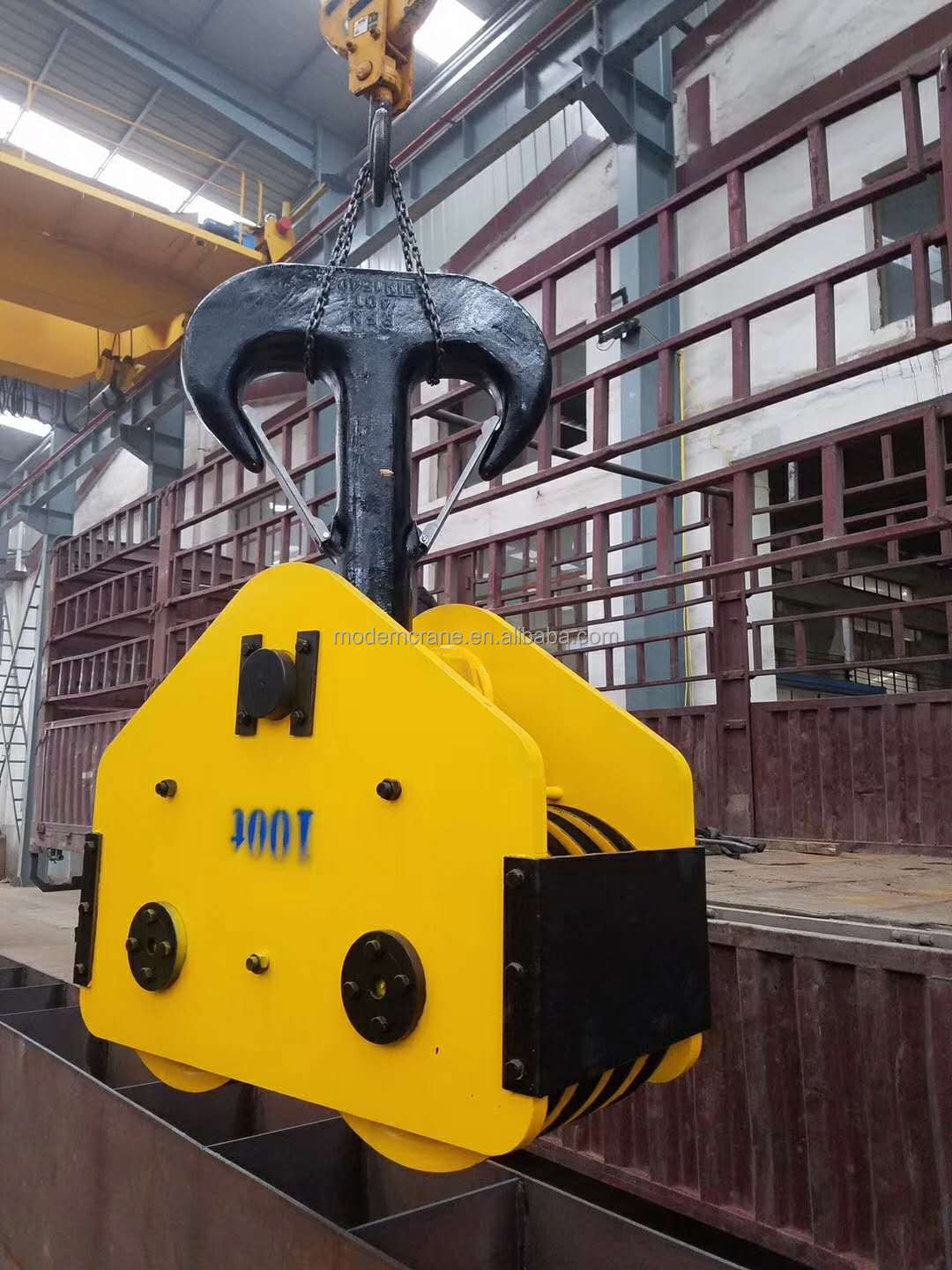 50 Ton Forged Crane Hook With Safety Latch, High Quality 50 Ton Forged ...
