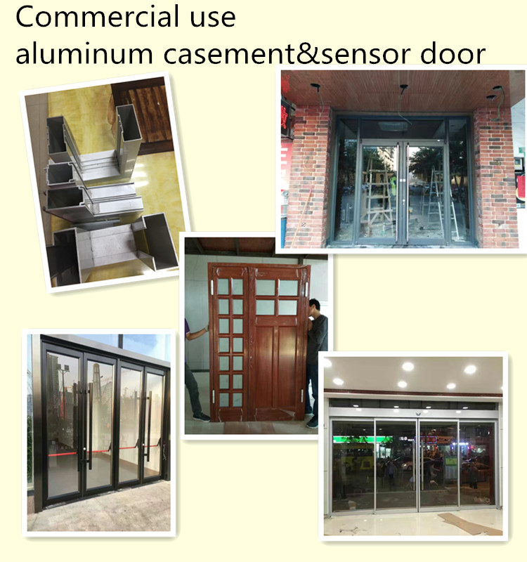 Commercial Overhead Concealed Sliding Door For Storefronts, High ...