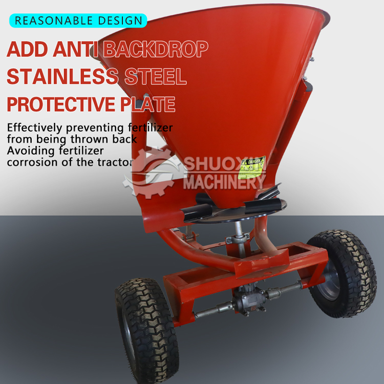 3 Point Mounted Grass Seeder With Conical Iron Hopper For Tractors ...