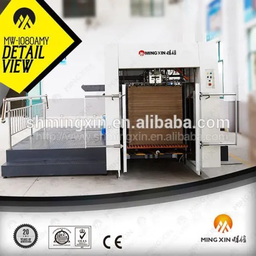 Flat Bed Die Cutting Machine, High Quality Flat Bed Die Cutting Machine ...
