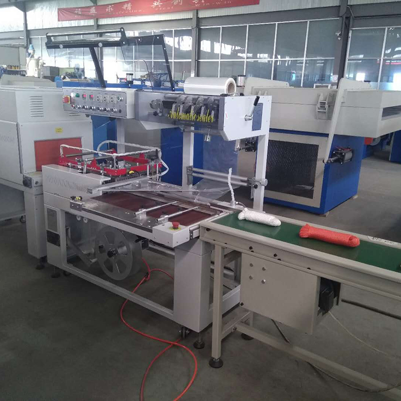 High Quality Automatic Pof/pe/pvc Heat Shrink Film Packaging Machine ...