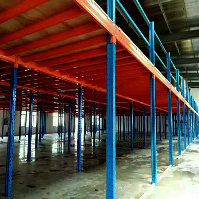 High Density Heavy Duty Warehouse Racking Multi-level Metal Mezzanine ...