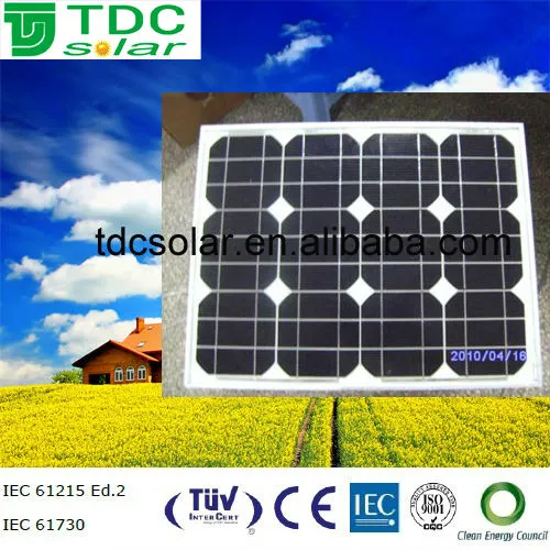 Small Solar Panel 30w Pv Module,pv Solar Panel, High Quality Small ...