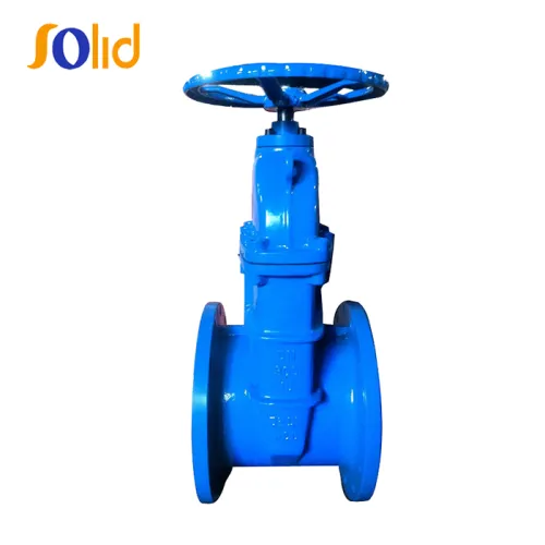 Flanged Resilient Seated Steam Gate Valve Dn800, High Quality Flanged ...