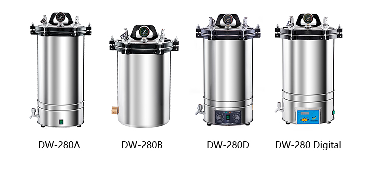 Portable Autoclave Distilled Water Machine Steam Sterilizer, High ...