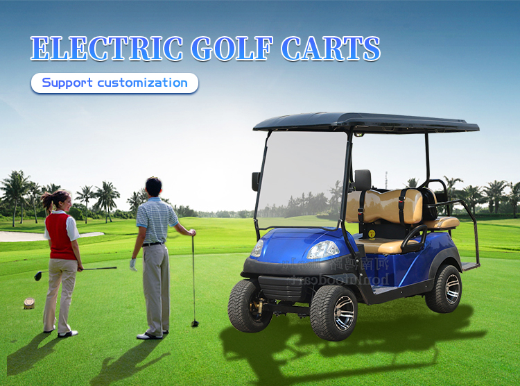 4 Seater Battery Operated Electric Mini Car - 2+2 Golf Cart, High ...