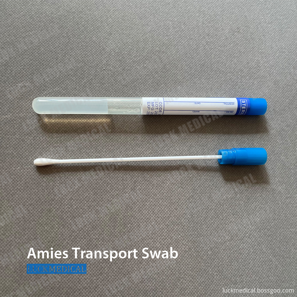 Transport Gel Swab Amies/stuart พร้อมถ่าน คุณภาพสูง Transport Gel Swab ...