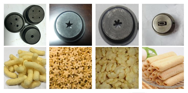 Automatic Inflating Sweet Corn Scale Processing Puffed Snack Food ...