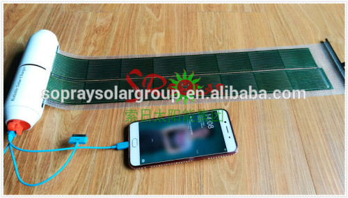 Retractable Sos Rollable Solar Panel Light With Torch, High Quality ...