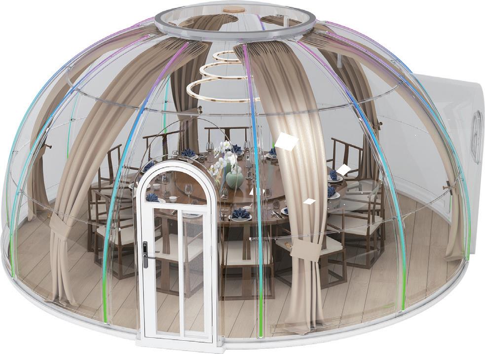 Transparent Bubble House Prefab Igloo Dome Tents, High Quality ...