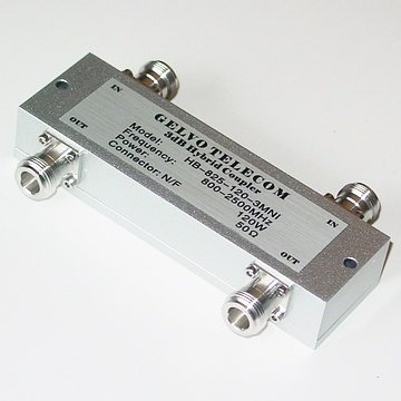 3db Hybrid Coupler (800-2500mhz,ip65 ,rohs), High Quality 3db Hybrid ...