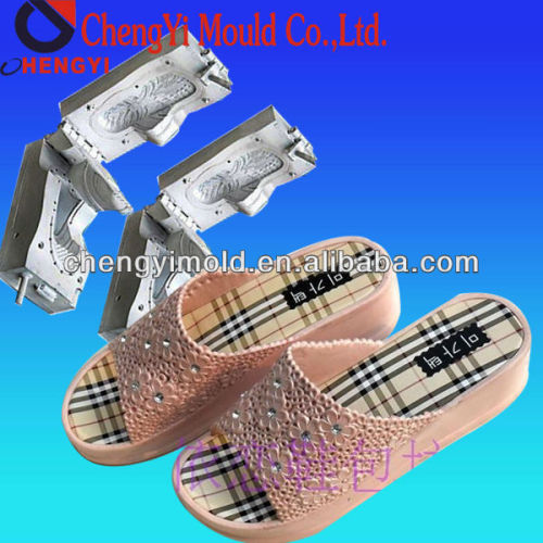 Pvc Air Blowing Lady's High Heel Slipper Shoes Moulds, Injection Shoe Molds, High Quality Pvc ...