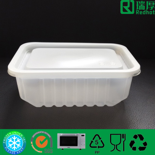 Disposable Take Away Thermoformed Plastic Food Container 1000ml, High ...