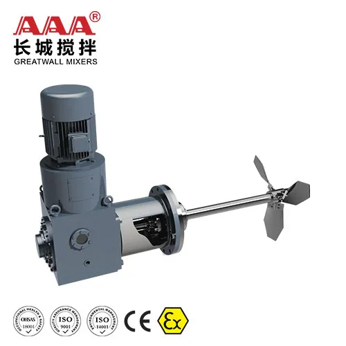 Oil Storage Tank Propeller Mixers Side Entry Agitator, High Quality Oil ...