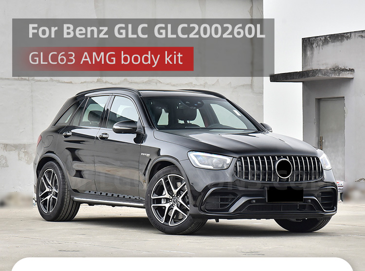 Amg Style Body Kit For Mercedes-benz Glc Class W253 & X253 Upgrade ...