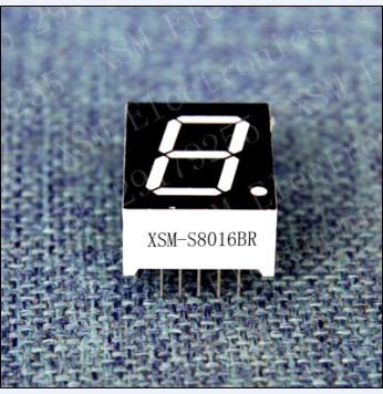 0.8" 1 Digit 7 Segment Led Numeric Display, High Quality 0.8" 1 Digit 7 ...