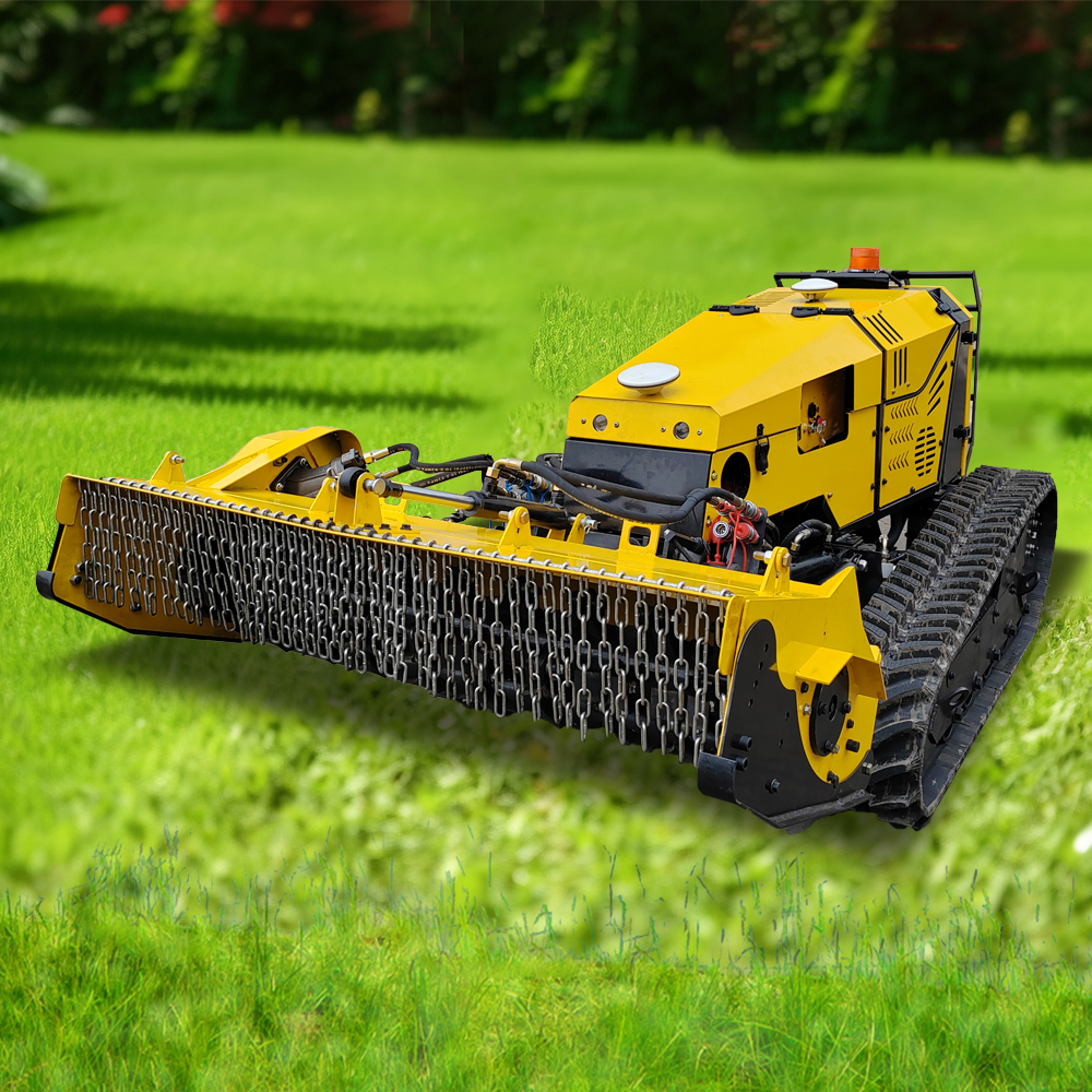 All Terrain Crawler Lawn Mower Robot For Golf Courses, High Quality All ...