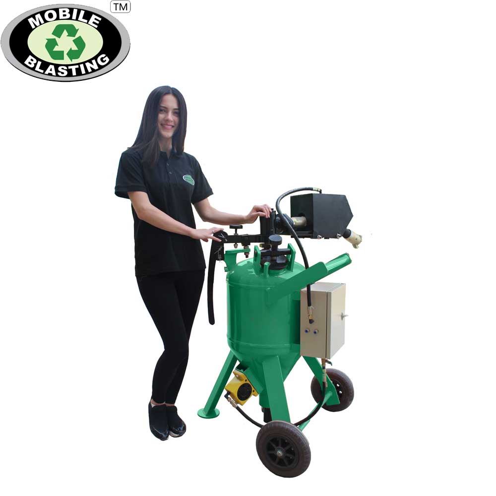 Dustless Blast Machine Db500 For Rust Removal And Metal Cleaning, High ...