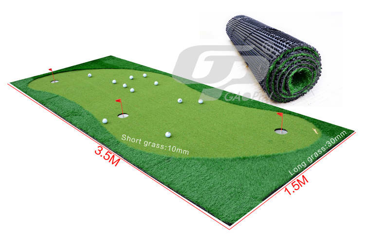 Golf Rubber Mat Putting Green Simulators, High Quality Golf Rubber Mat ...