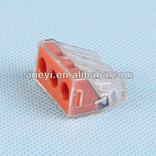 Wago Push-in Wire Connectors With 3 Pole, High Quality Wago Push-in ...