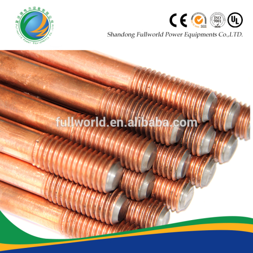 Threaded Copper Bonded Rod Price/earthing Rod, High Quality Threaded ...