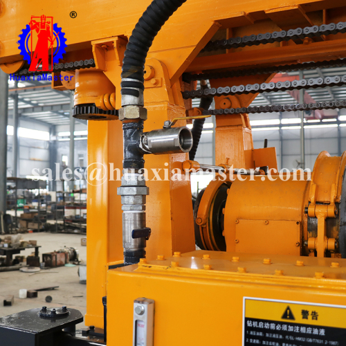 Jdl-350 Mechanical Top Drive Water And Gas Dual Drilling Machine, High ...