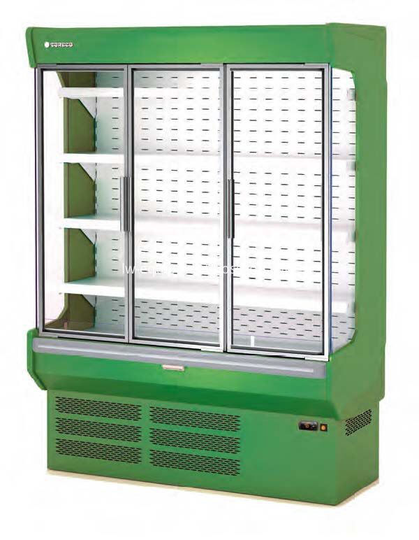 Refrigerated Fridge Showcase Display For Supermarket, High Quality ...