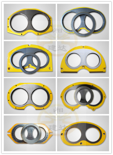 Putzmeister Spectacle Wear Plate, High Quality Putzmeister Spectacle ...