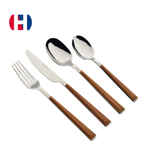 Plastic Handle Flatware Set Cutlery Set 16pcs, High Quality Plastic ...