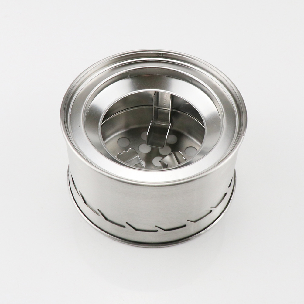 Split Foldable Camping Wood Stove Stainless Steel Portable Outdoor ...