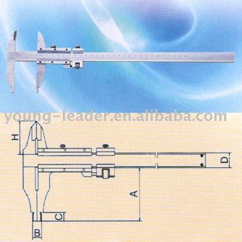 Heavy Duty Precision Vernier Caliper, High Quality Heavy Duty Precision ...