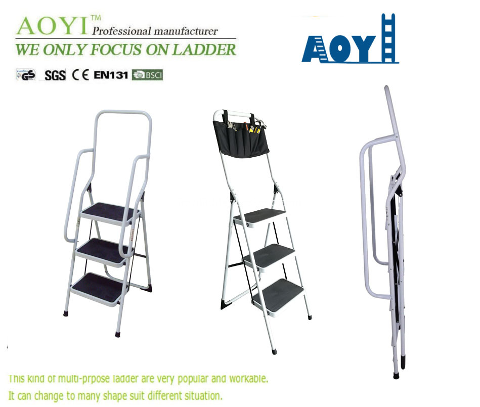 High Quality Steel Ladder With Handrail, High Quality High Quality ...