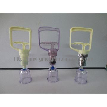 Cupping Therapy With Cupping Jar / Cupping Gun, High Quality Cupping ...