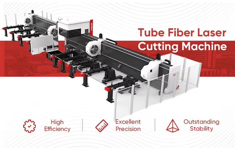 230mm Diameter Chucks Supported Laser Cutting Machine For Tubes And ...