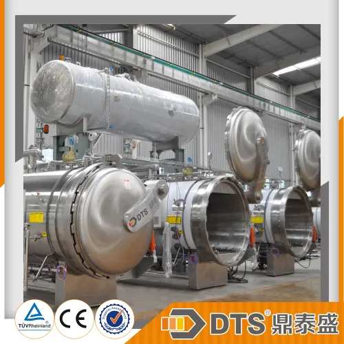 Parallel Double Water Immersion Retorts With A Hot Water, High Quality ...